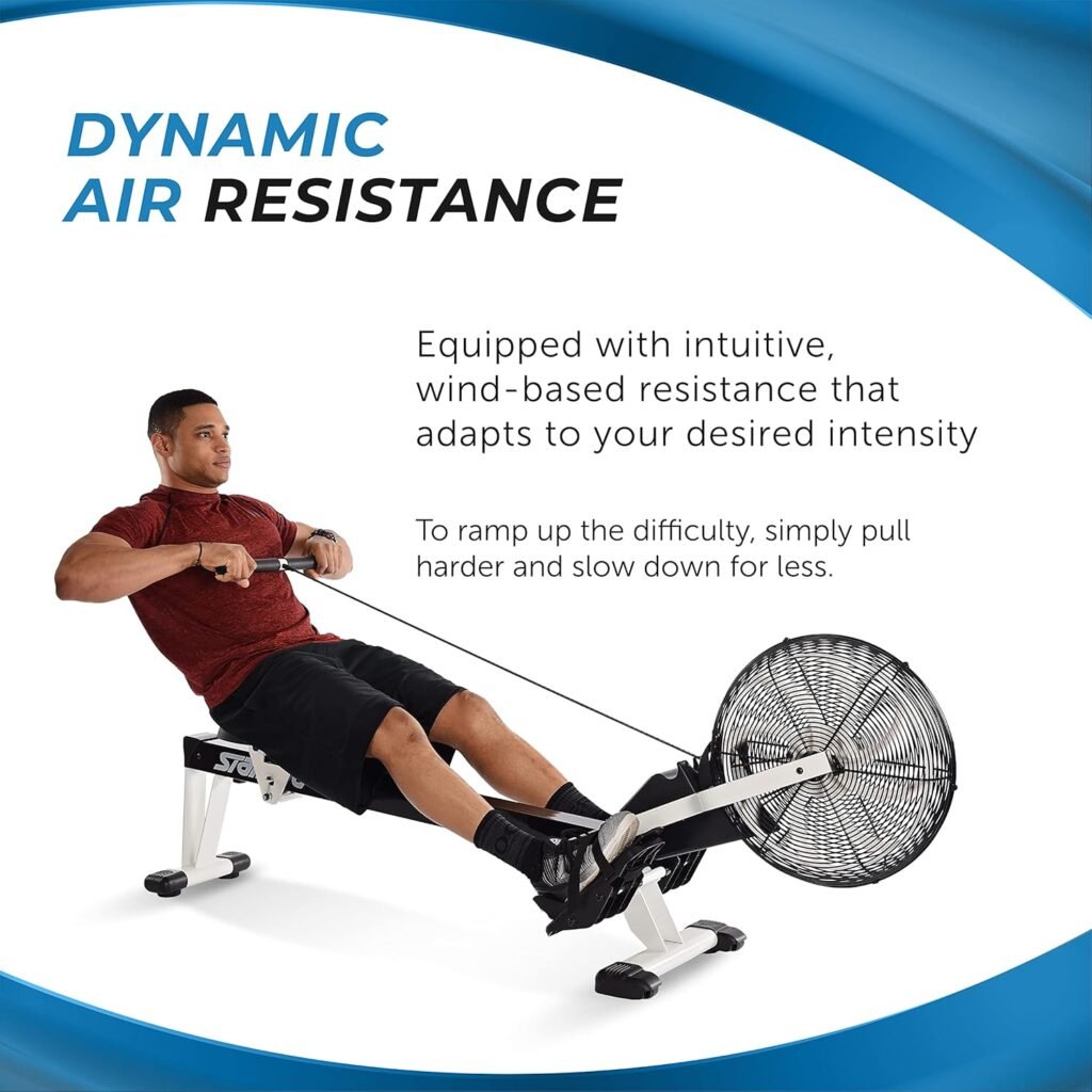 Stamina Air Rower Fitness Rowing Machine Black Review - Gym Irons